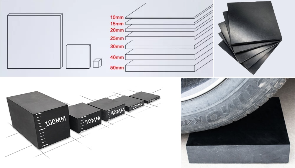 Manufacturers solid rubber blocks for sale