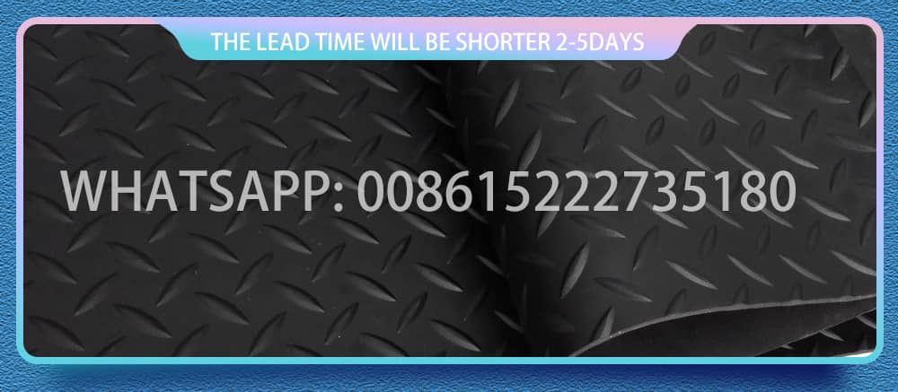 Diamond rubber mat factory - China rubber floor manufacturer