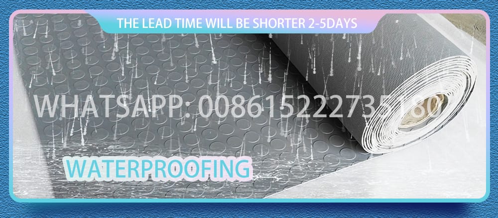 Anti Skid Rubber Sheet Grey Circular Studded Rubber Matting