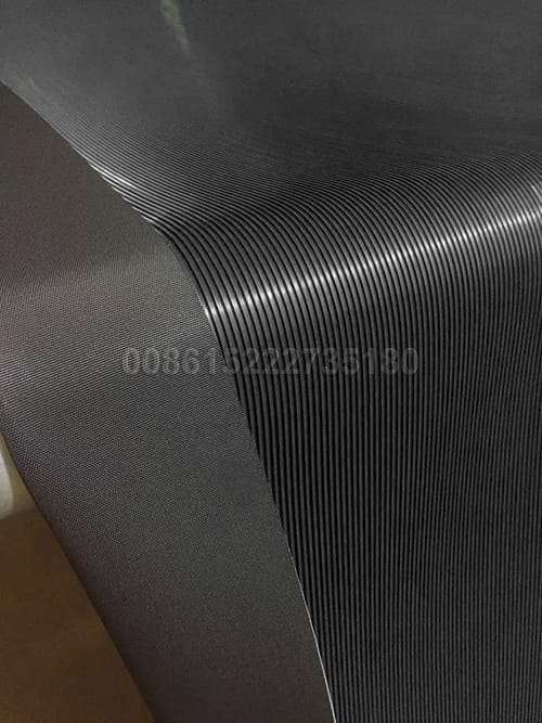 3mm Industrial fluted rubber matting 65±5Shore A