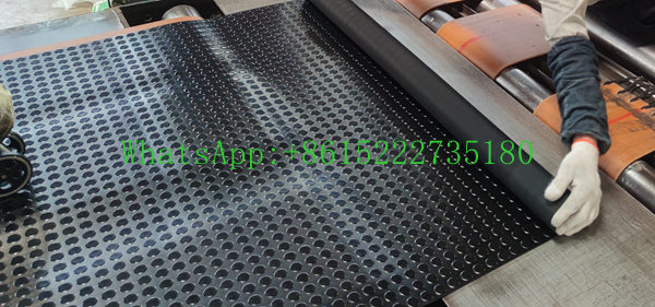 Rubber Coin Flooring For Trailer 3mm Stud AntiSlip Floor Mats