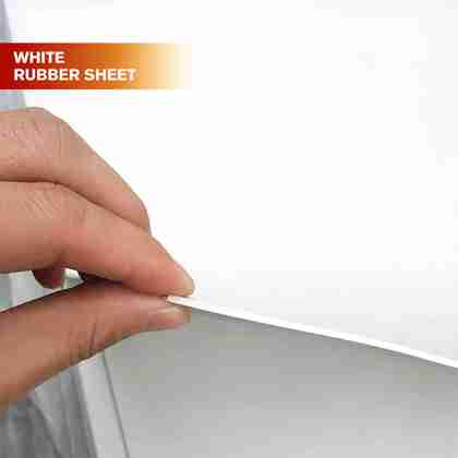 White Rubber Sheet Roll - CR