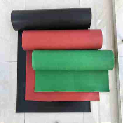 Thin solid rubber sheet roll - Tianjin China Rubber