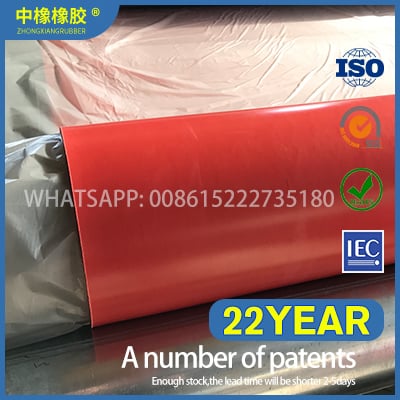 Colored Rubber Sheets - Red Rubber Gasket Material Roll