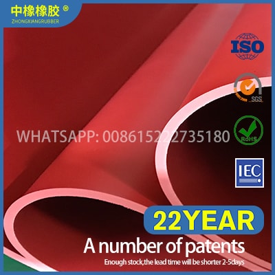 Red SBR Rubber Sheet - Synthetic Rubber Sheet For Gasket