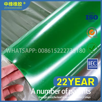 green rubber sheet thin - Big rubber sheet heavy duty
