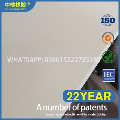 White EPDM Rubber Sheet Price - 20 Years Manufacturer Of Rubber Sheet