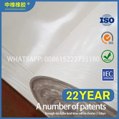 White EPDM Rubber Sheet Price - 20 Years Manufacturer Of Rubber Sheet
