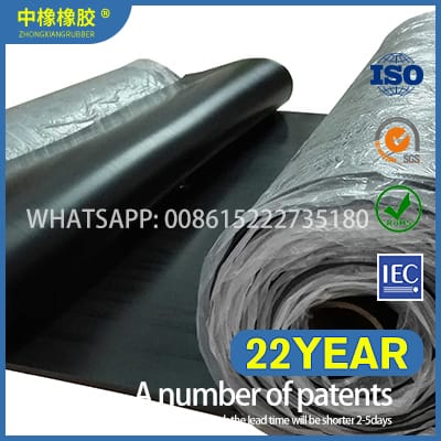 EPDM rubber sheet factory - Commercial grade rubber roll manufacturer