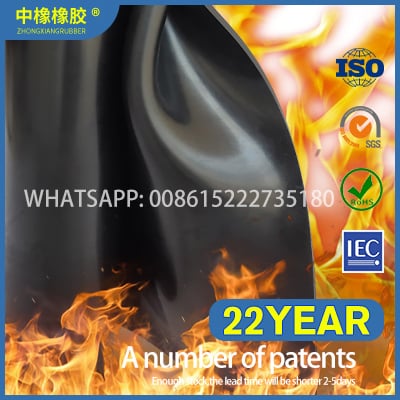 Fireproof rubber sheet - Flame retardant neoprene rubber