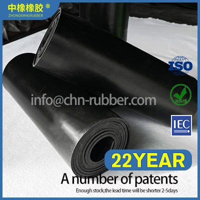 5mm Neoprene sheet - NBR rubber roll 1.7g/cm³