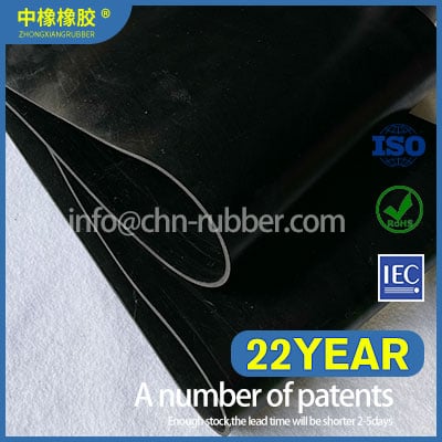 5mm Neoprene sheet - NBR rubber roll 1.7g/cm³