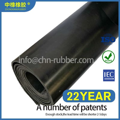 5mm Neoprene sheet - NBR rubber roll 1.7g/cm³