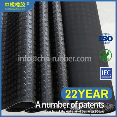 Anti slip rubber mat coin flooring roll - China suppliers