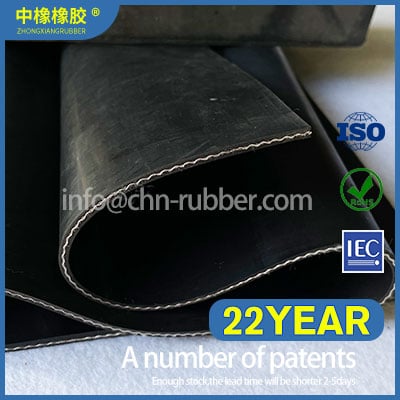 3mm Insertion rubber roll with ply - reinforced neoprene rubber sheet