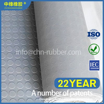 Coin rubber flooring rolls 3mm high quality - professional suppliers