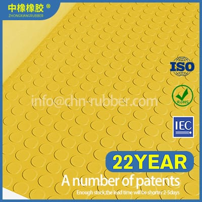 Rubber coin floor 3mm thin - wear resistance rubber sheet roll high ...