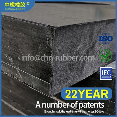 Neoprene bearing elastomeric bridge pad - rubber manufacturer