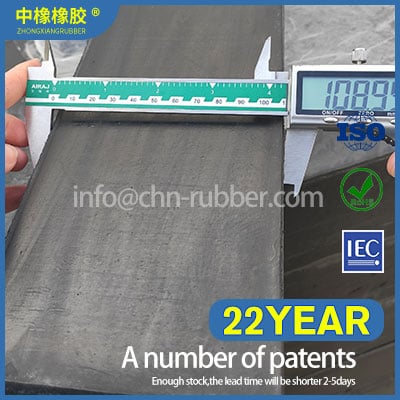Neoprene bearing elastomeric bridge pad - rubber manufacturer