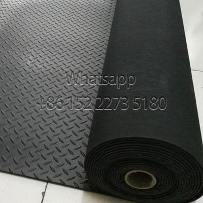 Non slip rubber roll 1.5g/cm³ 3mm industrial flooring mats manufacturer