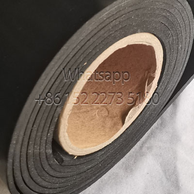 Industrial sbr rubber roll - Professional rubber sheet manufacturer