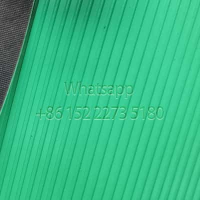 Rib rubber sheet Green 3mm - Flat Ribbed Flooring Roll 22 Years ...