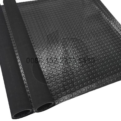 Rubber coin flooring non slip Interlocking floor mats