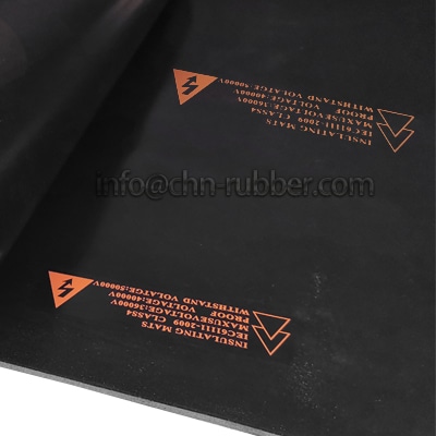 Electrical insulating switch room rubber matting IEC 61111-2009