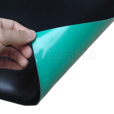 2mm ESD rubber matting anti static table mats roll manufacturer