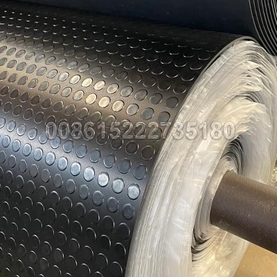 65±5Shore A button rubber sheet anti-slip mats supplier