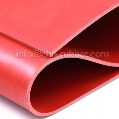 Red rubber gasket sheet CR rubber Neoprene sheeting roll