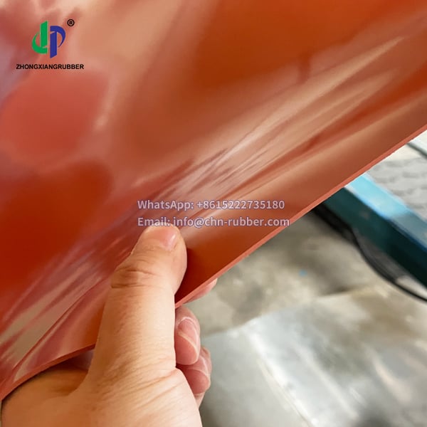Red SBR Rubber Sheet - Synthetic Rubber Sheet For Gasket