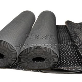 Rubber diamond plate trailer flooring 3mm - anti slip rubber sheet ...